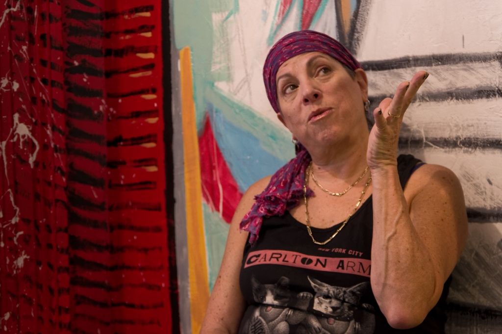 Open studio with artist Hope London – Welcome to Carlton Arms Hotel